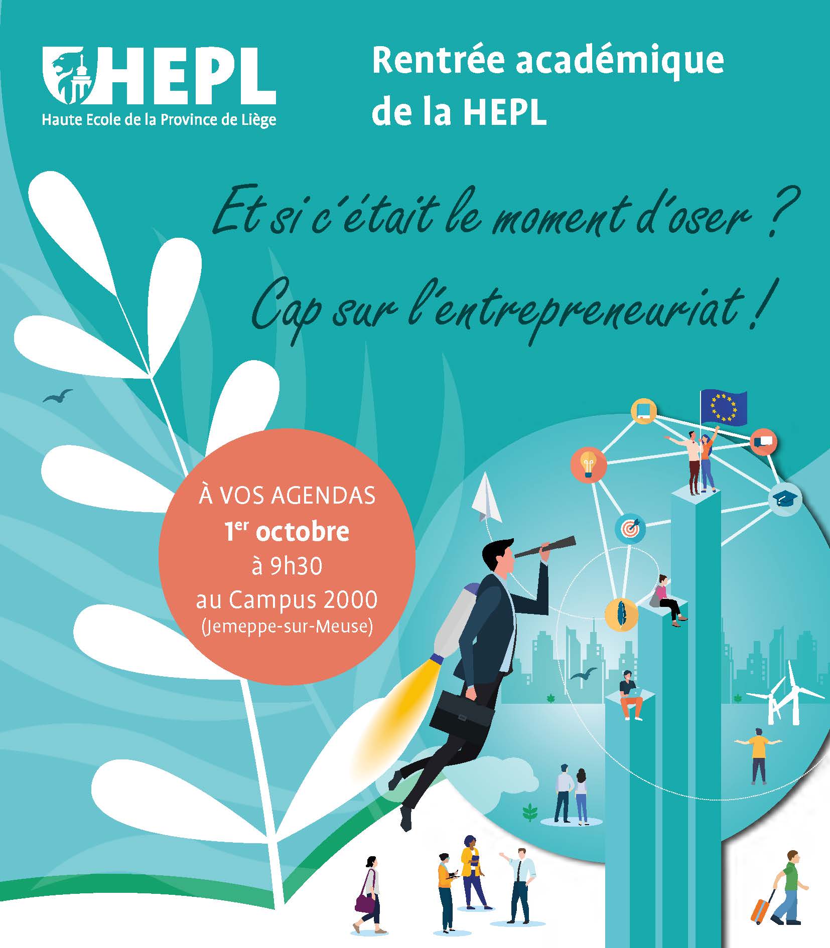 Cérémonie officielle de rentrée académique 2025 - 2026 | HEPL